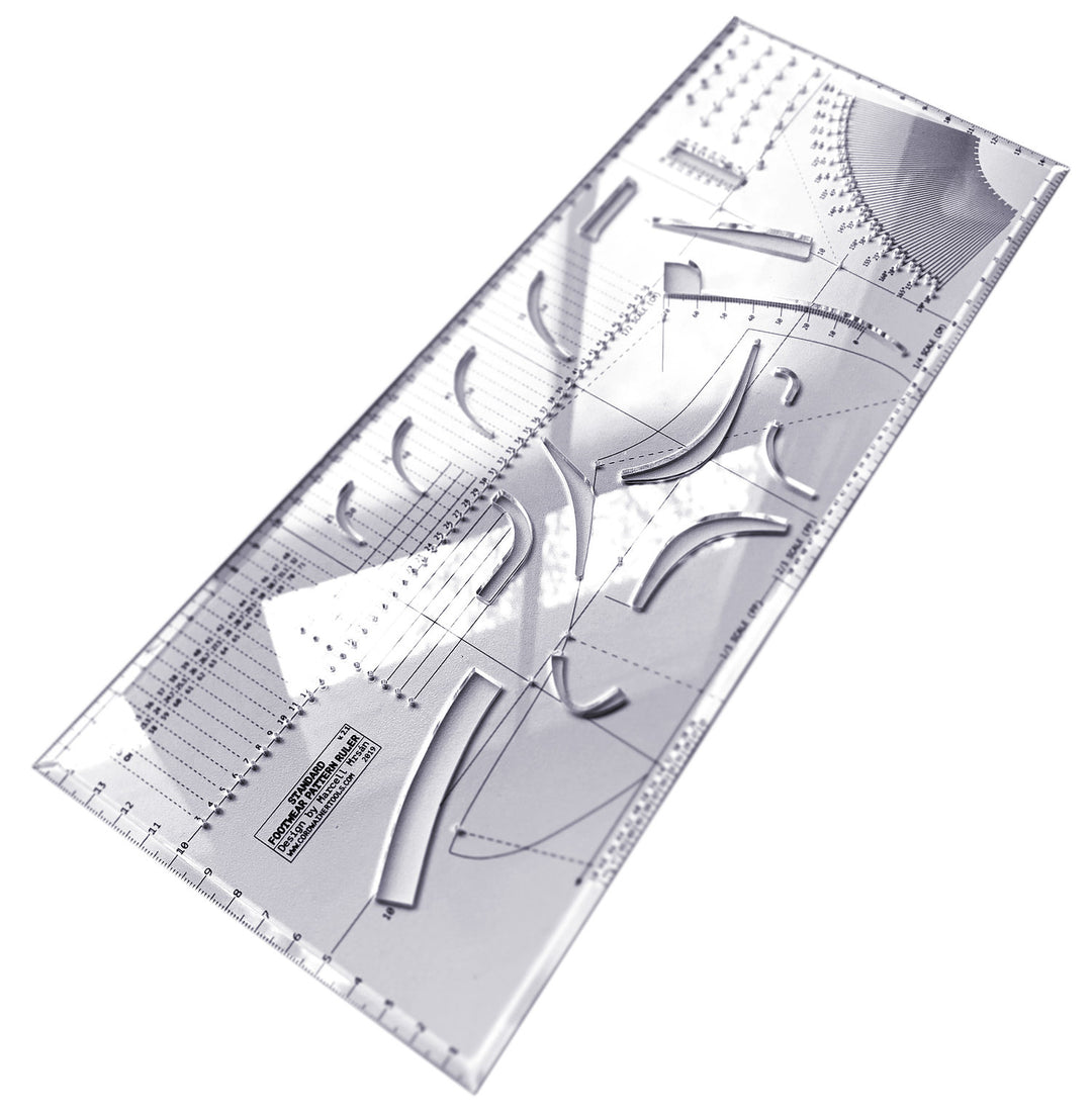 NEW PROFESSIONAL FOOTWEAR PATTERN RULER 2.1 by Cordwainer Tools ...